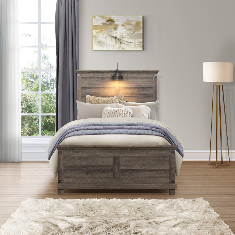 Lafever Panel Bed w LED Light Viv Rae Size Full